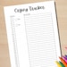 Crying Tracker - PRINTABLE Journal Page - Planner Page - Crying Log ...
