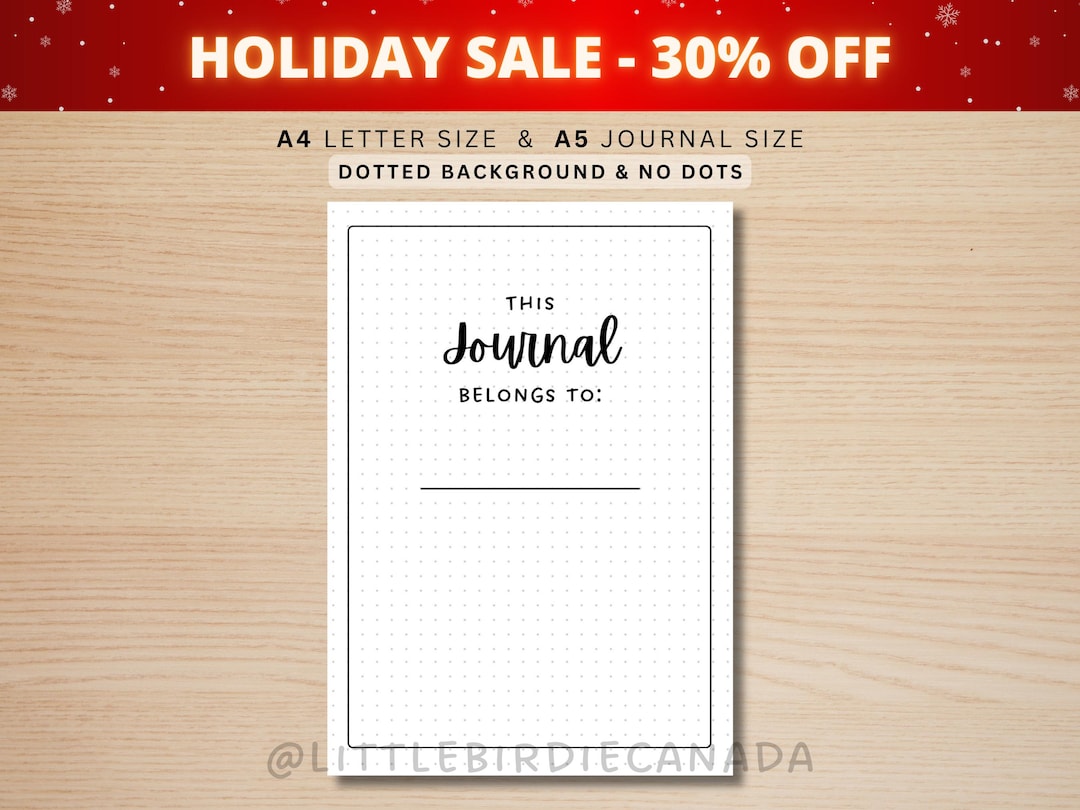 This Journal Belongs to PRINTABLE Journal Page Journal Title Page ...