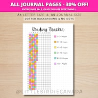 My Reading Tracker - Etsy