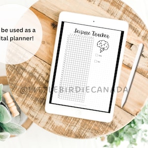 Seizure Tracker - PRINTABLE Journal Page - Medical Tracker - Track ...