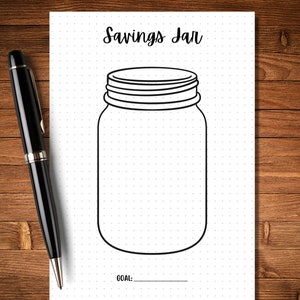 Savings Journal Page - PRINTABLE Journal Page - Printable Saving Game ...