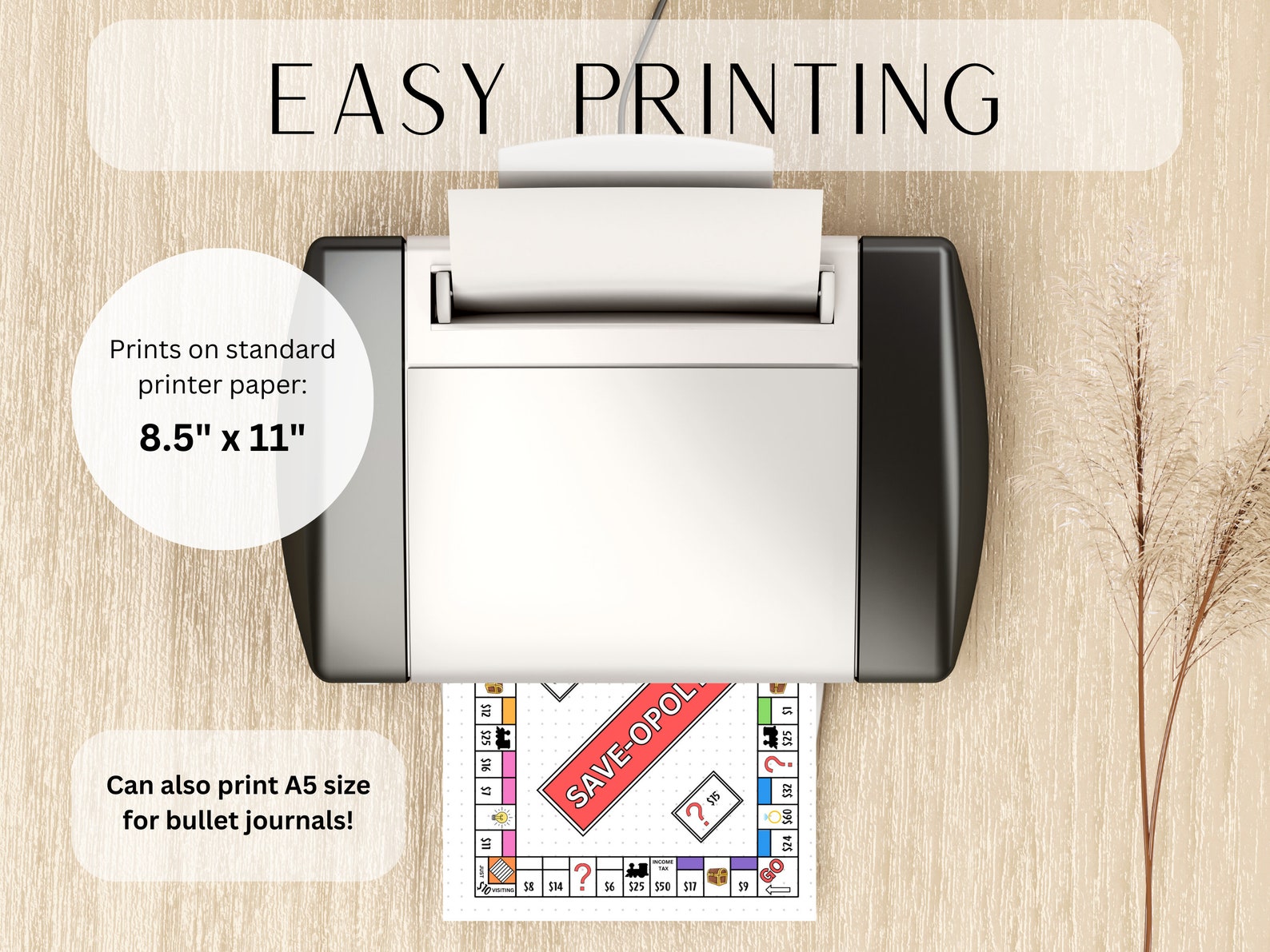 Saveopoly Savings Challenge Printable Bullet Journal Savings - Etsy Canada