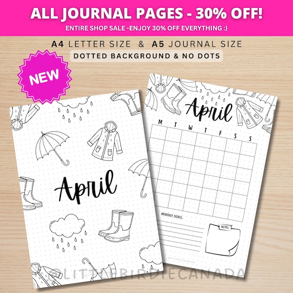 April Showers Theme - Etsy