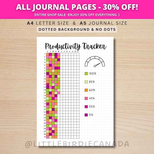 Printable Productivity - Etsy UK