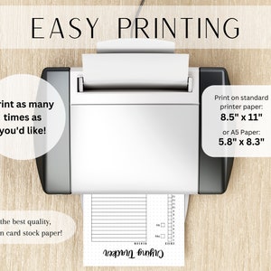 Crying Tracker - PRINTABLE Journal Page - Planner Page - Crying Log ...