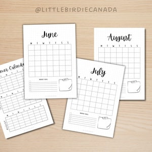 Summer Journal Bundle - PRINTABLE Summer Planner - 17 Journal Pages ...