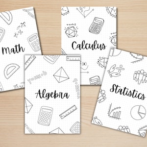 Subject Cover Pages - PRINTABLE Cover Page - Subject Binder Cover Page ...