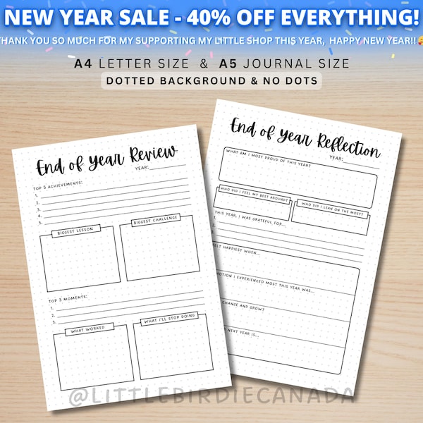 New Year Reflecting - Etsy