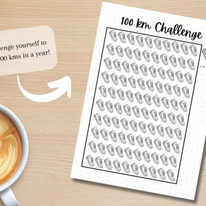 Running Challenge - PRINTABLE Journal Page - Printable Running Tracker ...