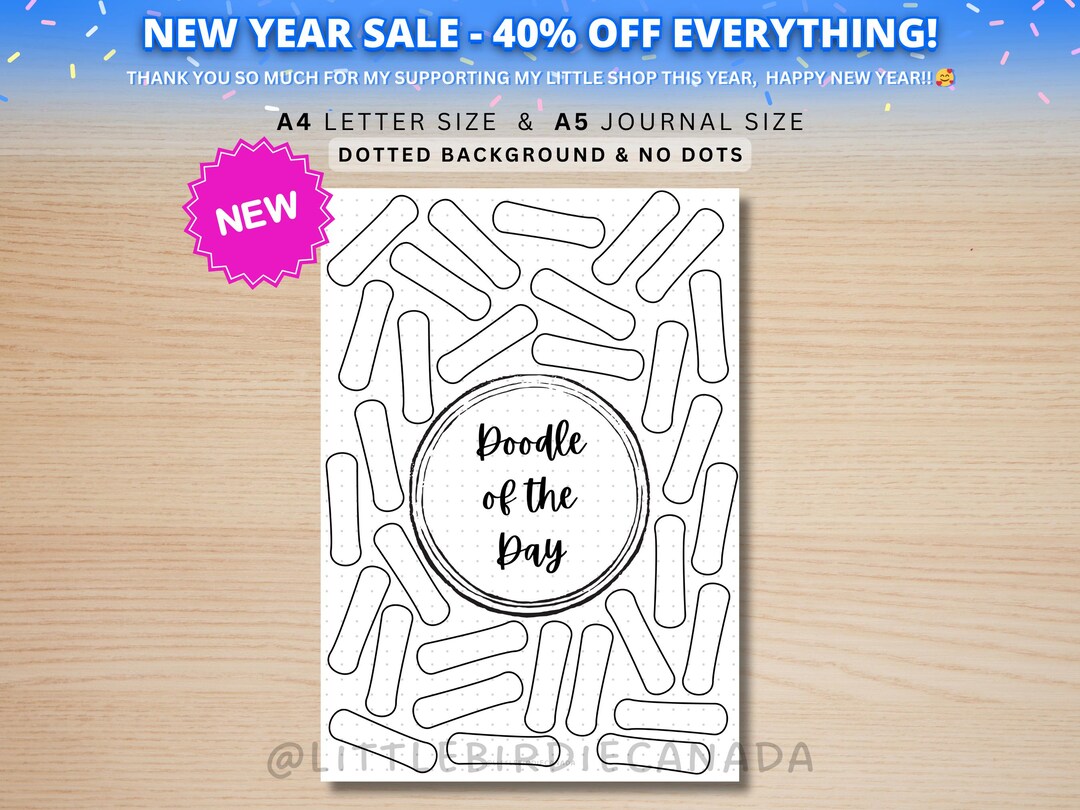 Snowboard Doodle of the Day - PRINTABLE Journal Page - Winter Sports ...