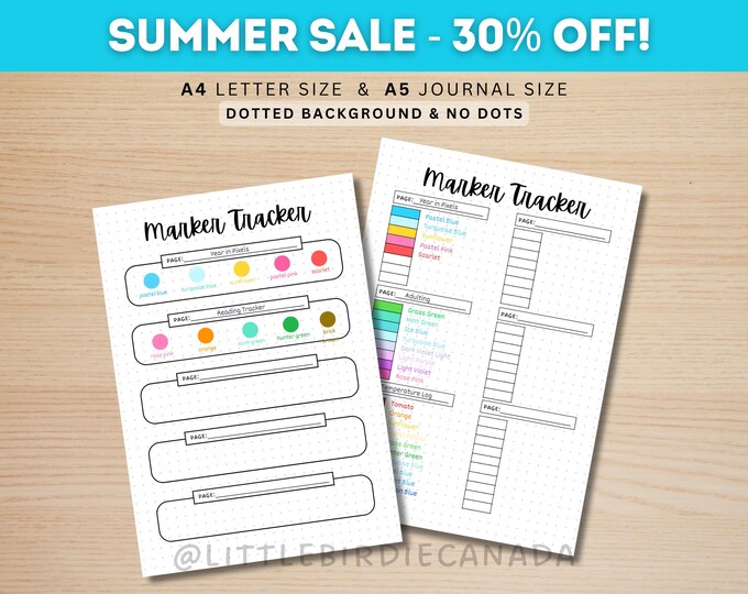 Adulting Tracker - PRINTABLE Journal Page - Monthly Tracker - Fun Habit ...