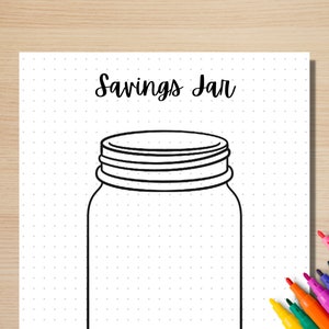 Savings Journal Page - PRINTABLE Journal Page - Printable Saving Game ...
