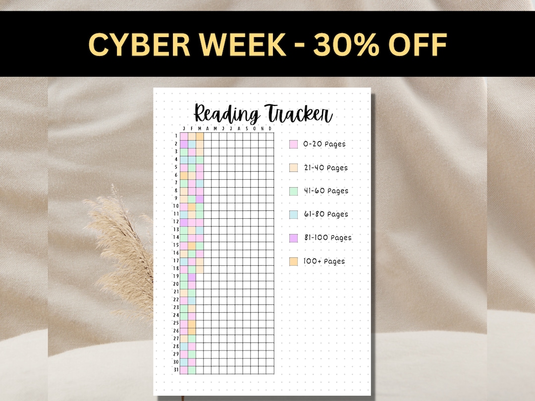 Tracker de lecture page de journal A5 imprimable de suivi - Etsy Canada