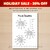 Verbs Bingo Game for Kids Action Verbs Educational Printable Game ...