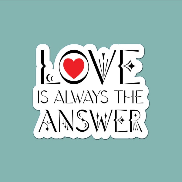Love is the Answer - Etsy