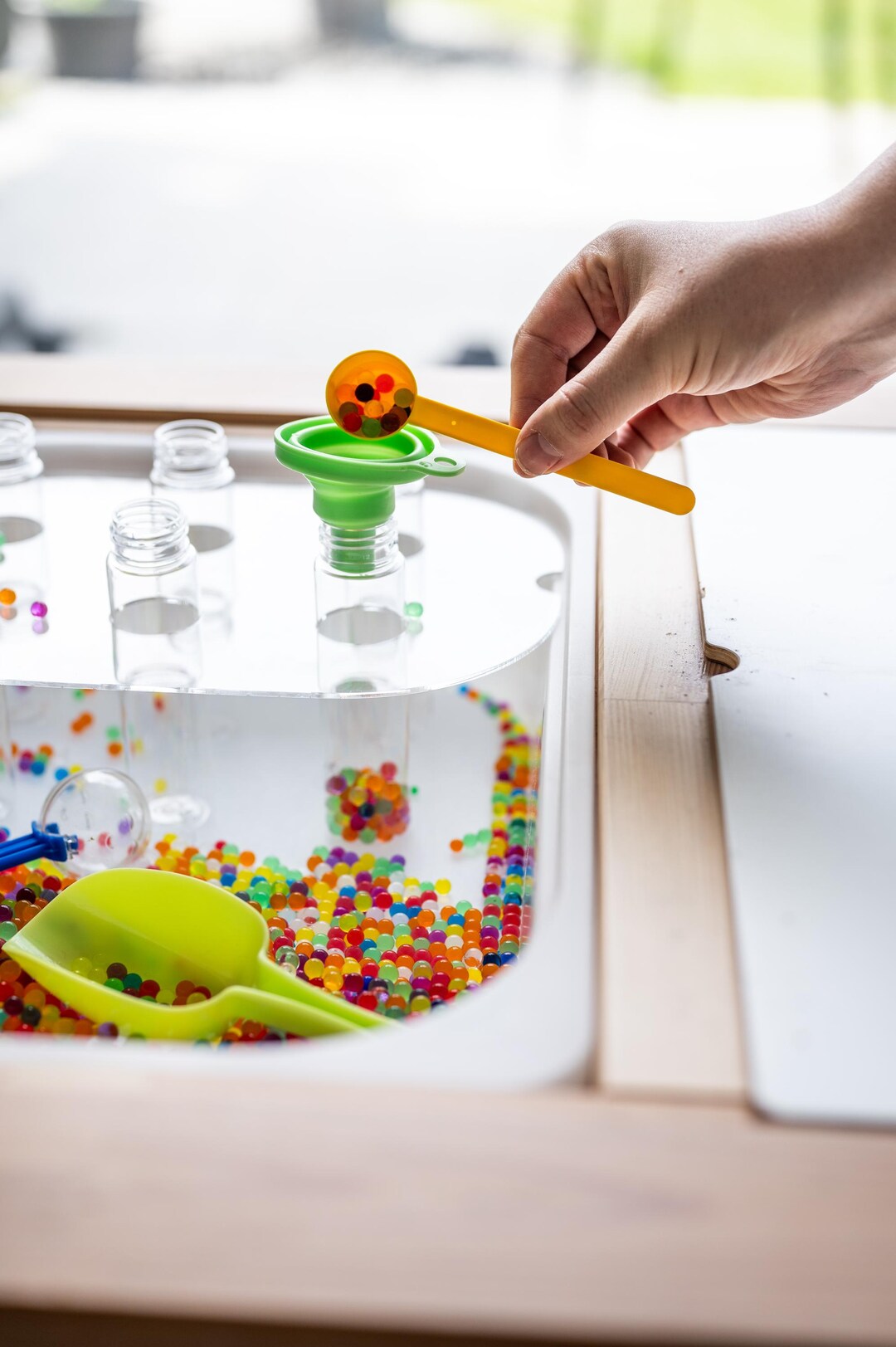 Test Tube Insert for Trofast Box and Flisat Table Montessori Sensory ...