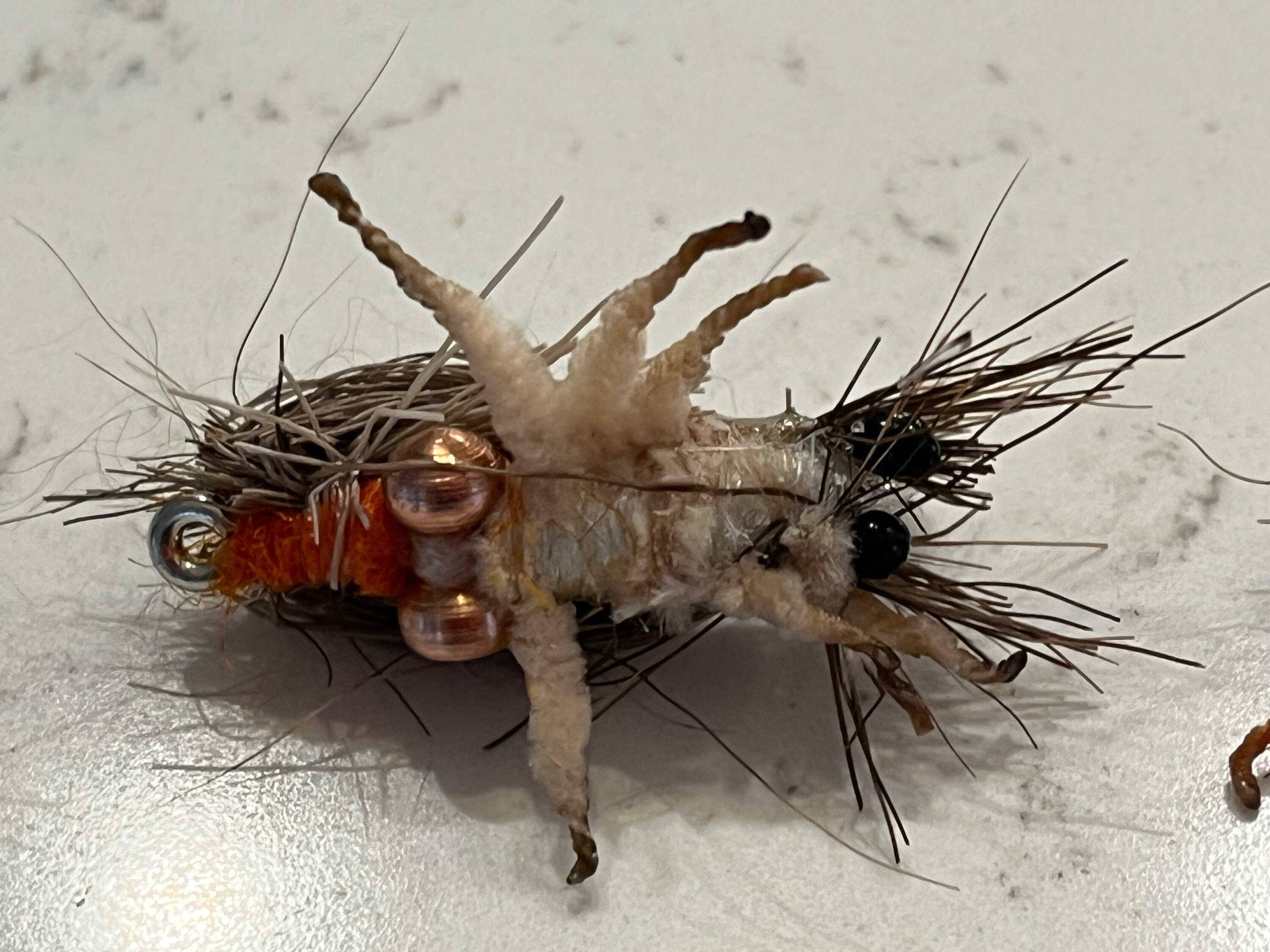 QTY 3) Sand Flea Mole Crab Salt Water Fly Striped Bass Red Fish Sea ...