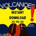 Volcanoes Anchor Chart Digital Download Poster for Science Classroom ...