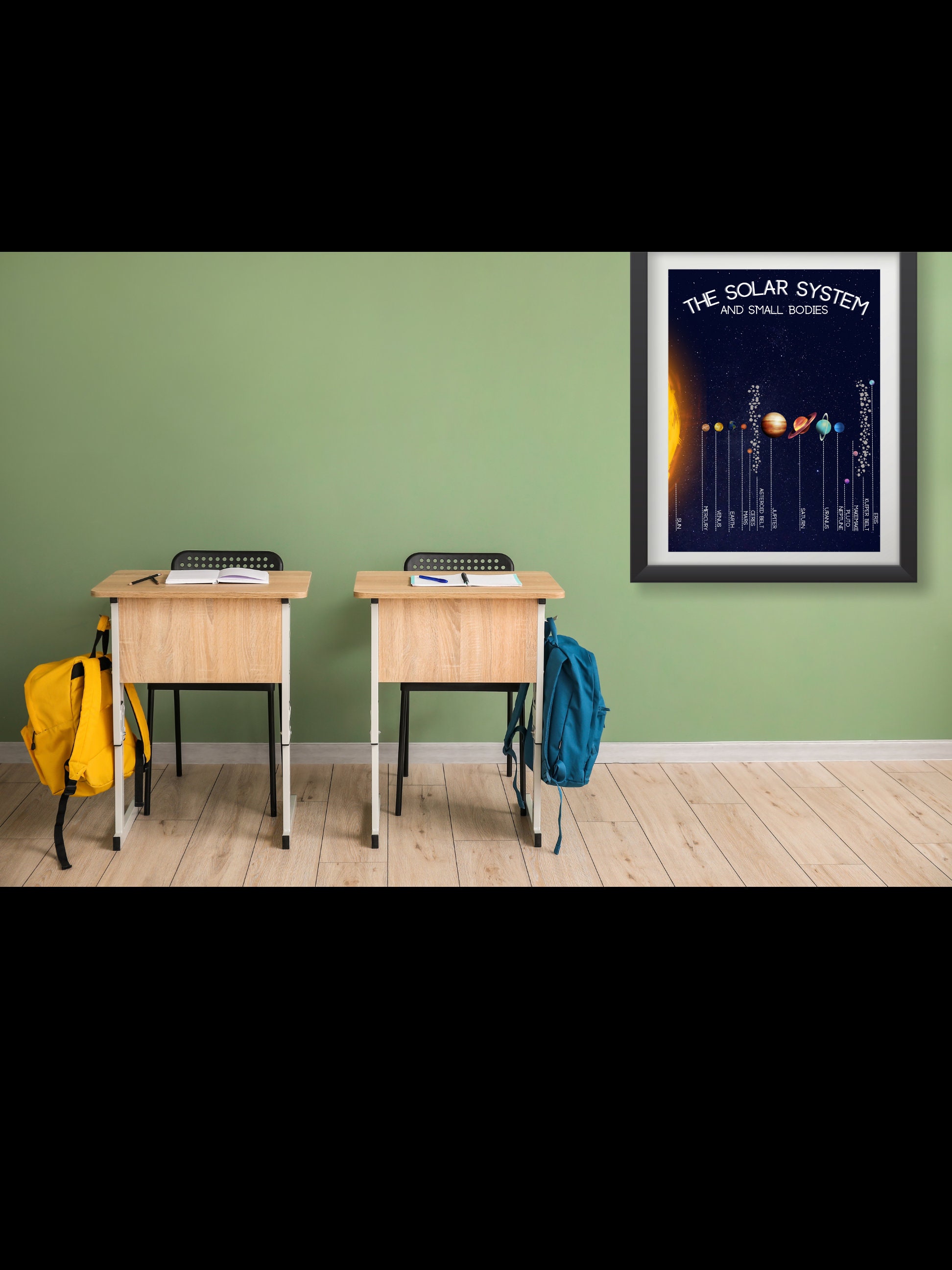 Solar System Anchor Chart Digital Download Poster for Science Classroom ...