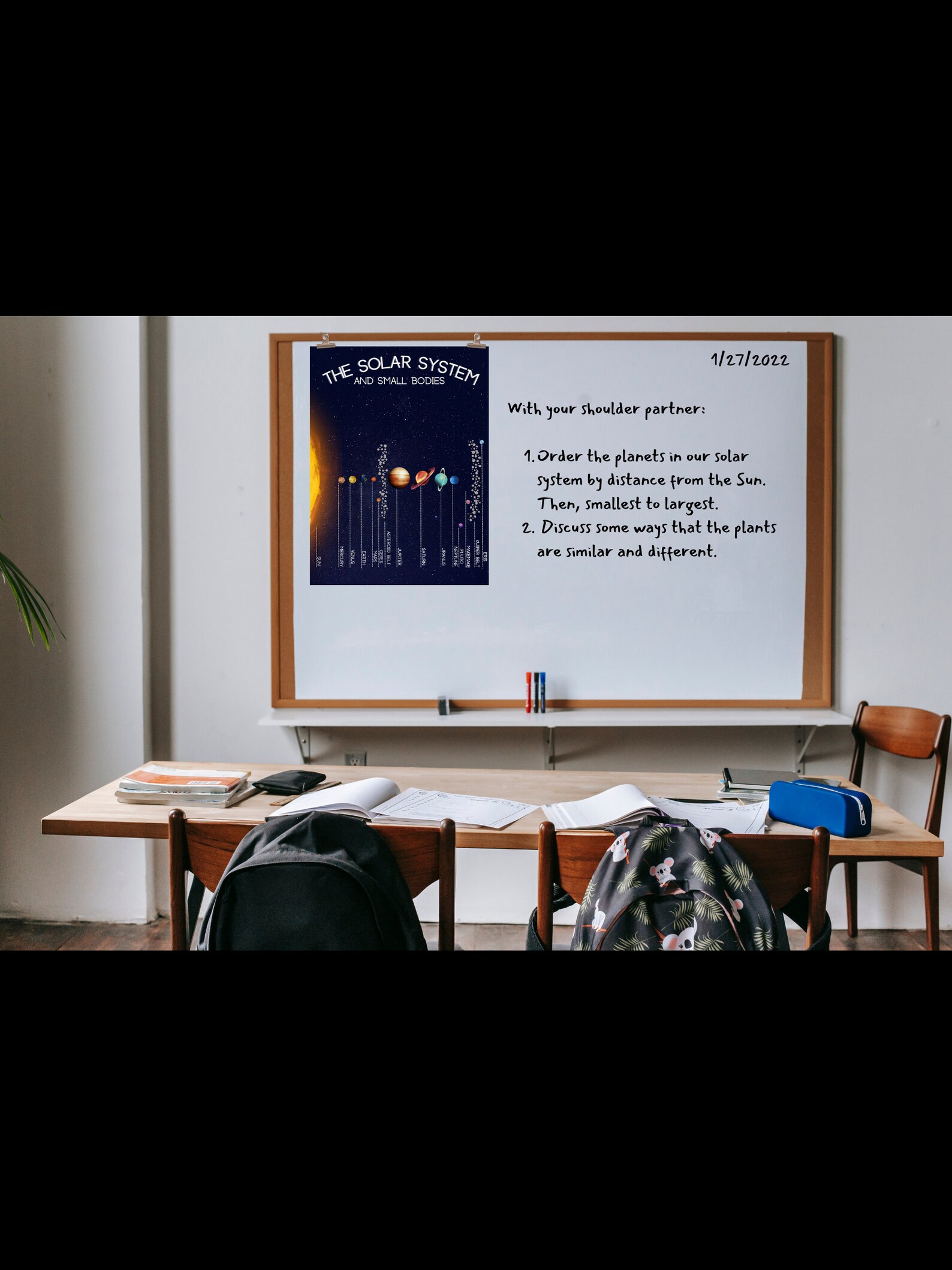 Solar System Anchor Chart Digital Download Poster for Science Classroom ...