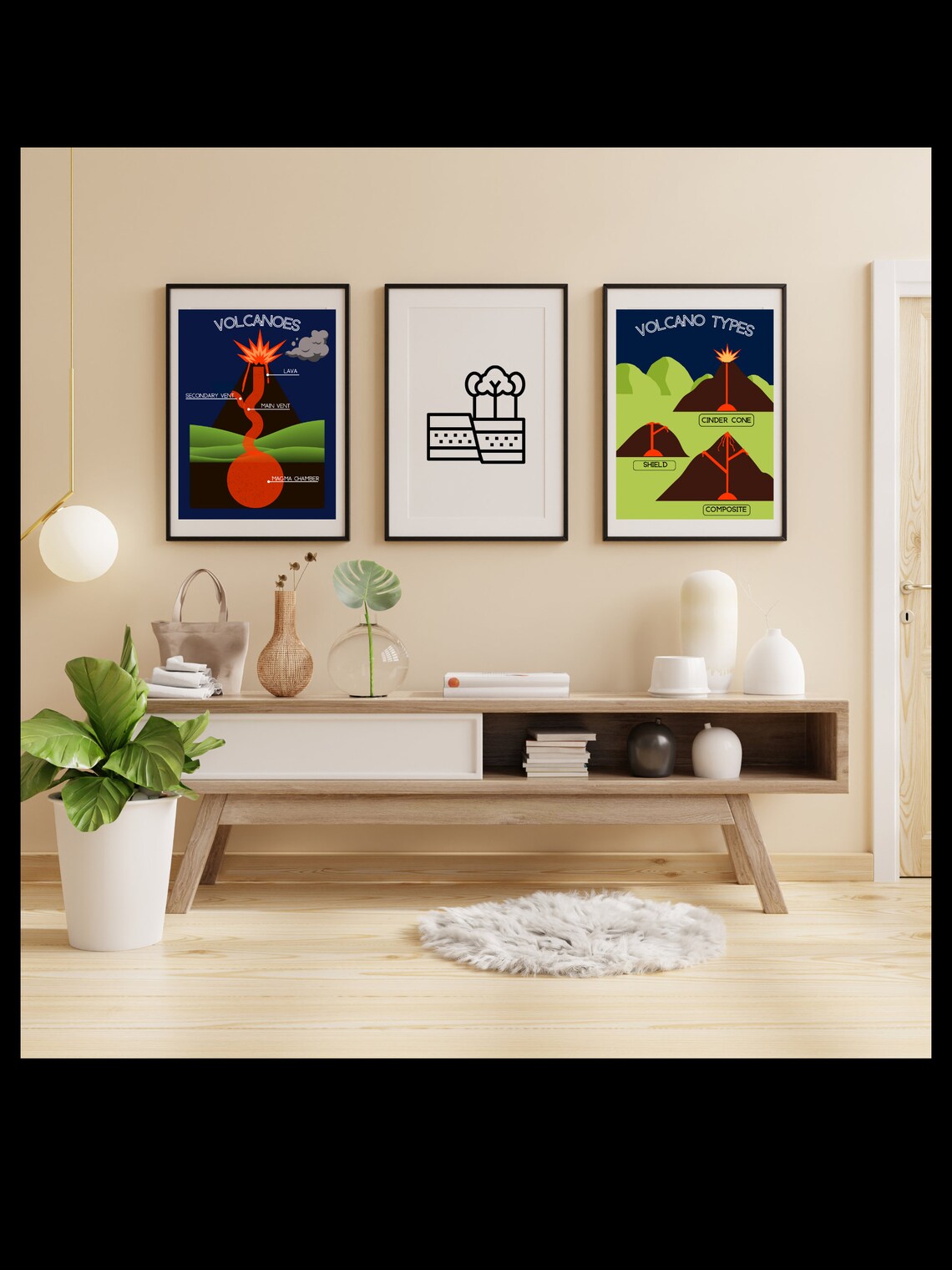 Volcanoes Anchor Chart Digital Download Poster for Science Classroom ...