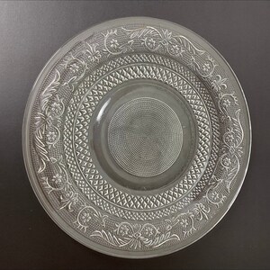 Anchor Hocking Indiana Sandwich Glass Clear 6 Plates 10' - Etsy
