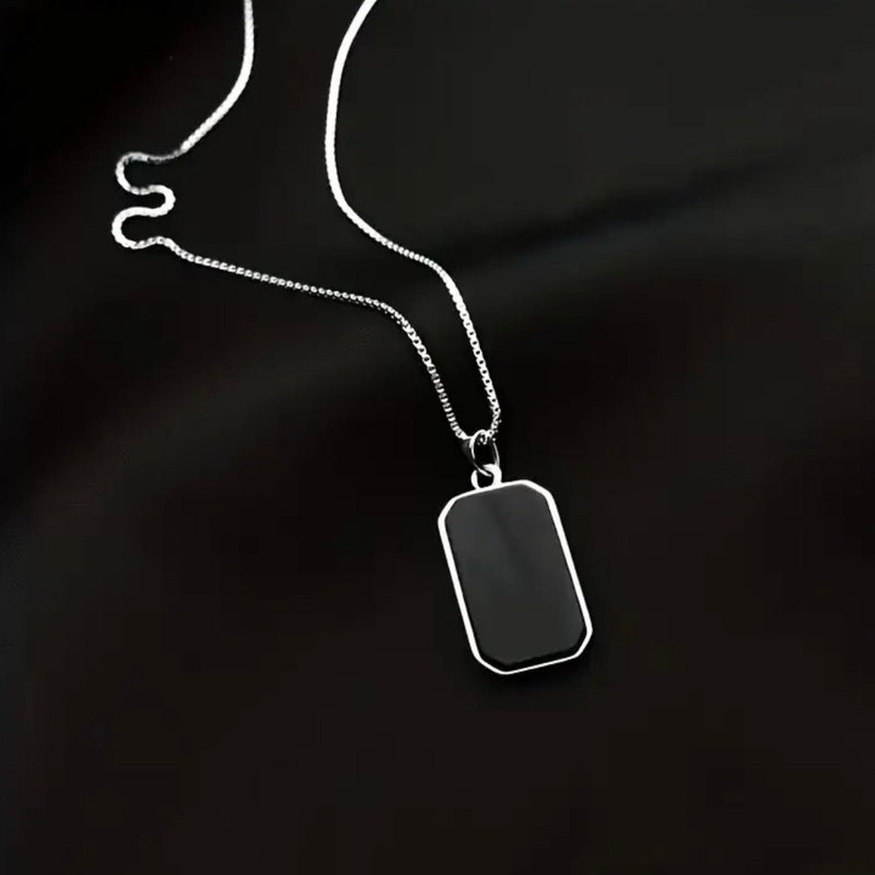 Rectangle Pendant - Etsy