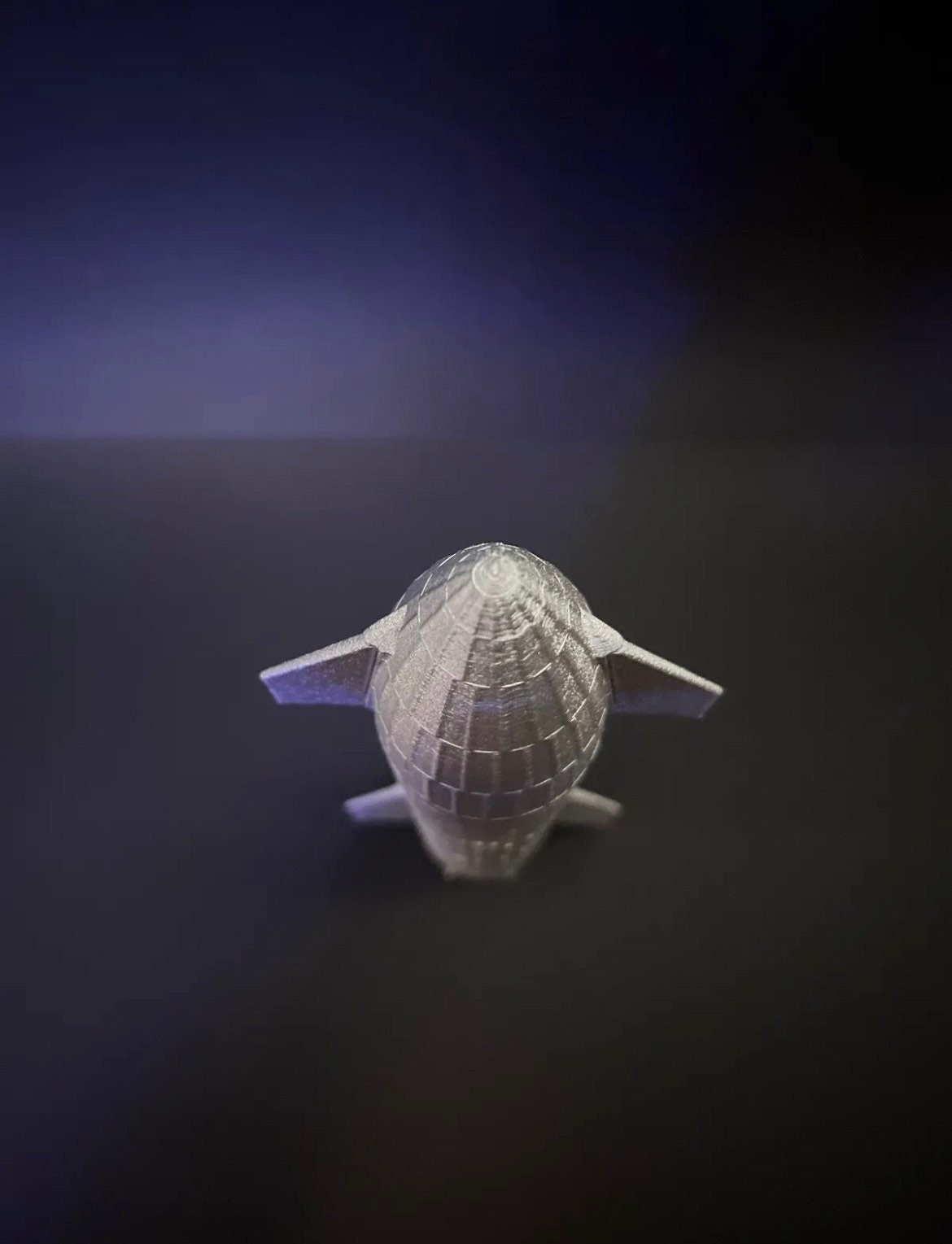 STARSHIP MK1 Plastic Model. Spacex Moon Rocket Capsule 1/200 Scale - Etsy