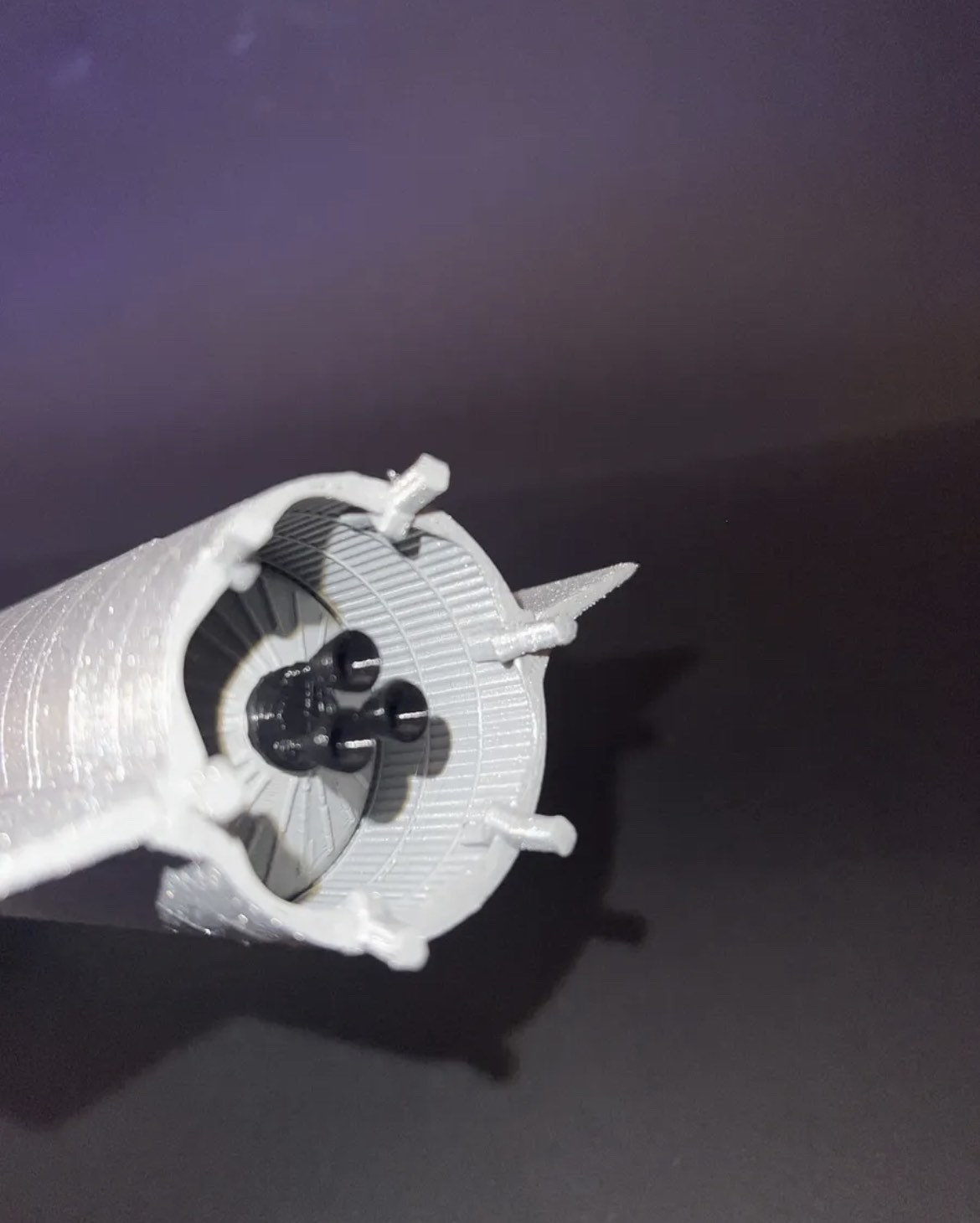 STARSHIP MK1 Plastic Model. Spacex Moon Rocket Capsule 1/200 Scale - Etsy