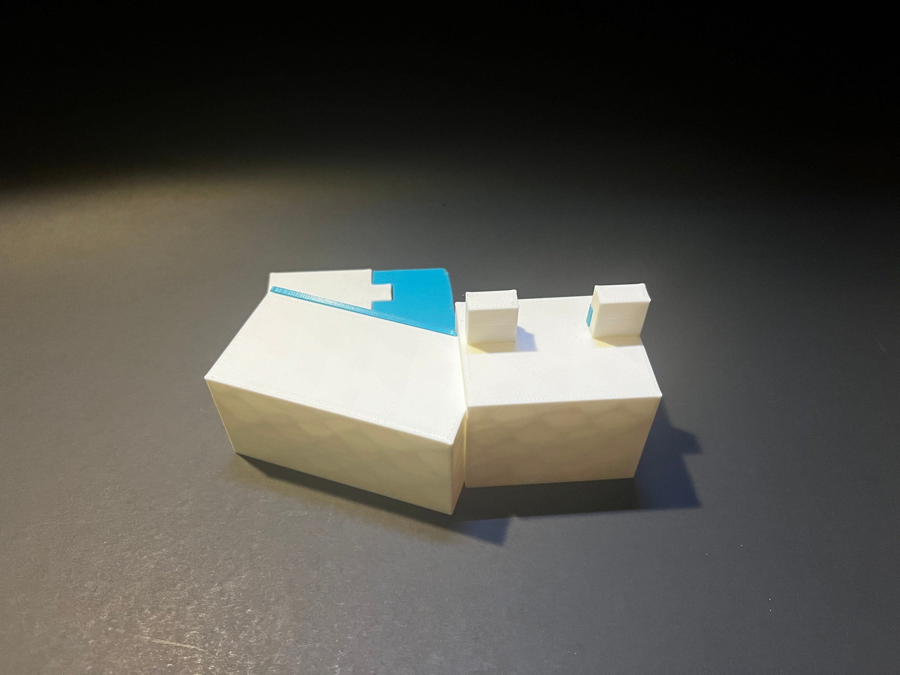 3d Printed Minecraft Arctic Fox Toy Desktop Item - Etsy
