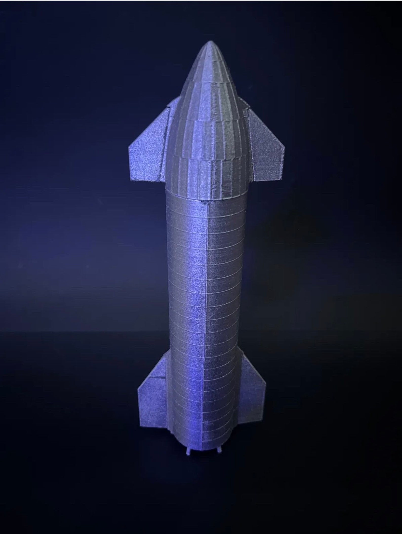 STARSHIP MK1 Plastic Model. Spacex Moon Rocket Capsule 1/200 Scale - Etsy