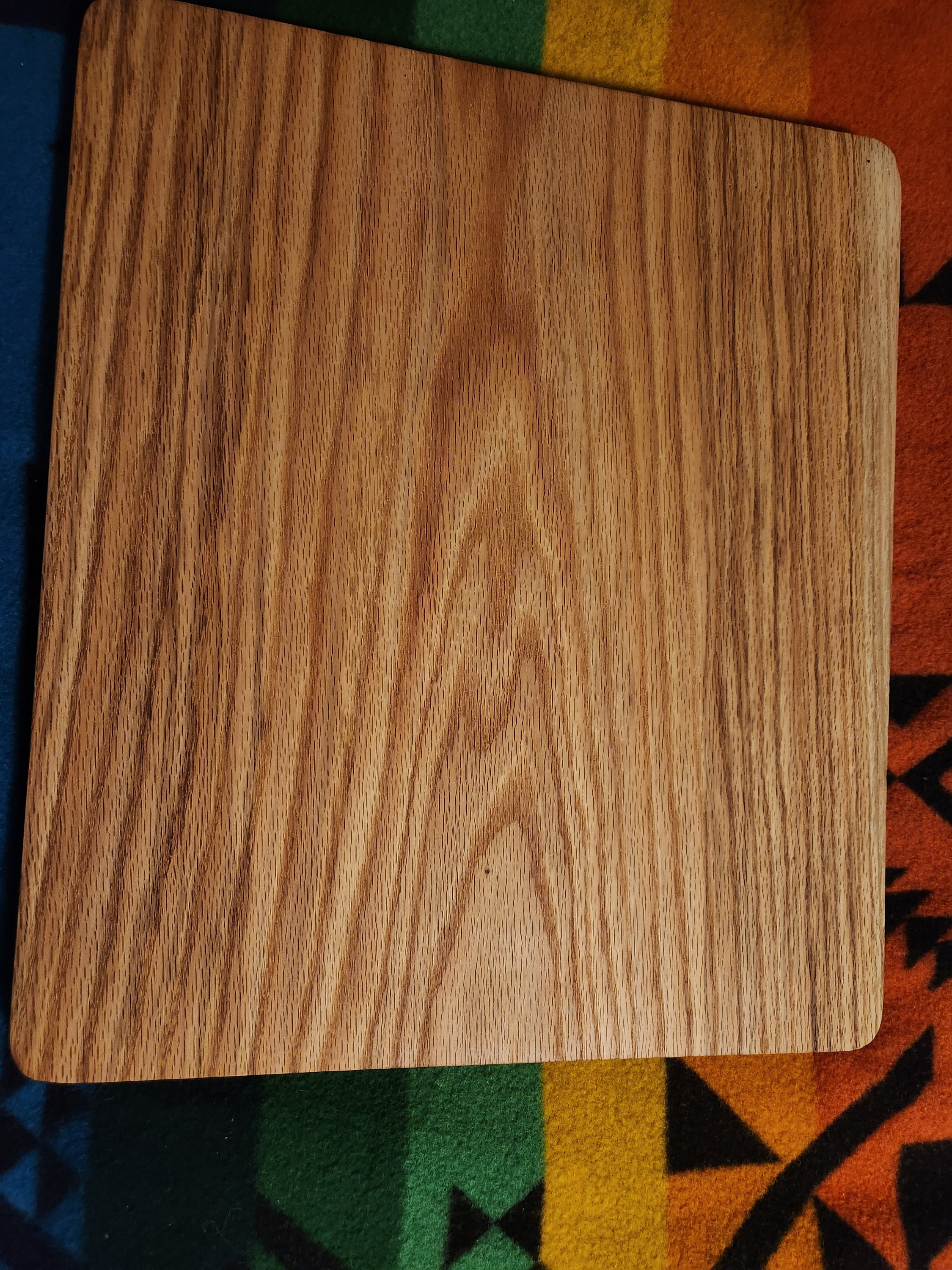 Solid Red Oak Full Sized Cutting Board - Etsy