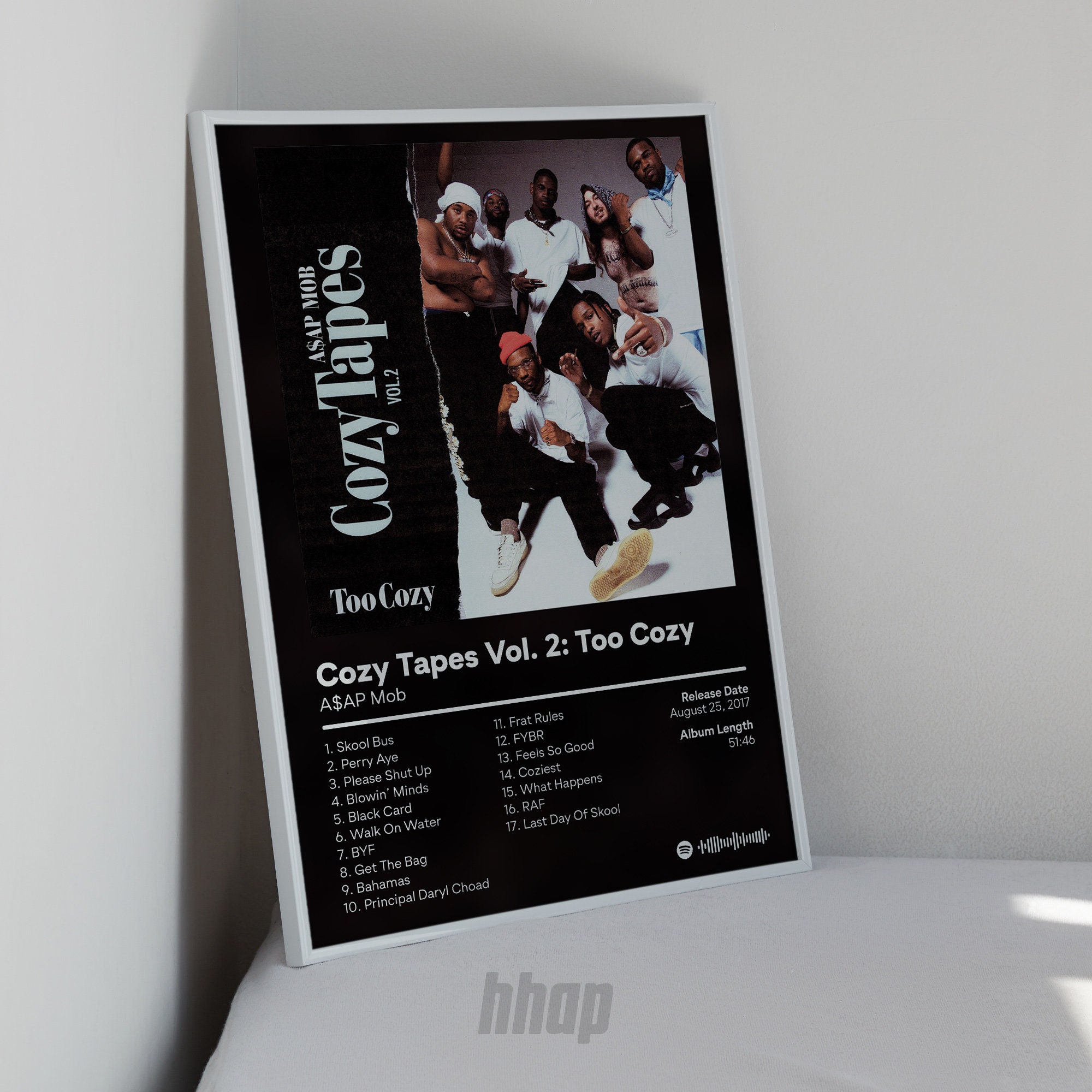 ASAP Mob - Cozy Tapes Vol.1: Too Cozy - Album Poster sold by Gary ...