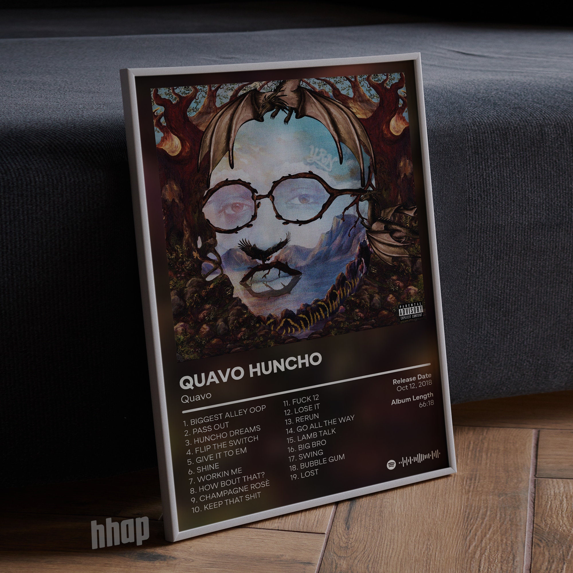Quavo - Quavo Huncho - Album Cover Poster sold by Eric Stewart | SKU ...