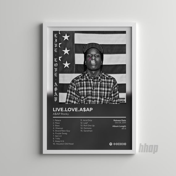 Asap Rocky Album Cover Live Love