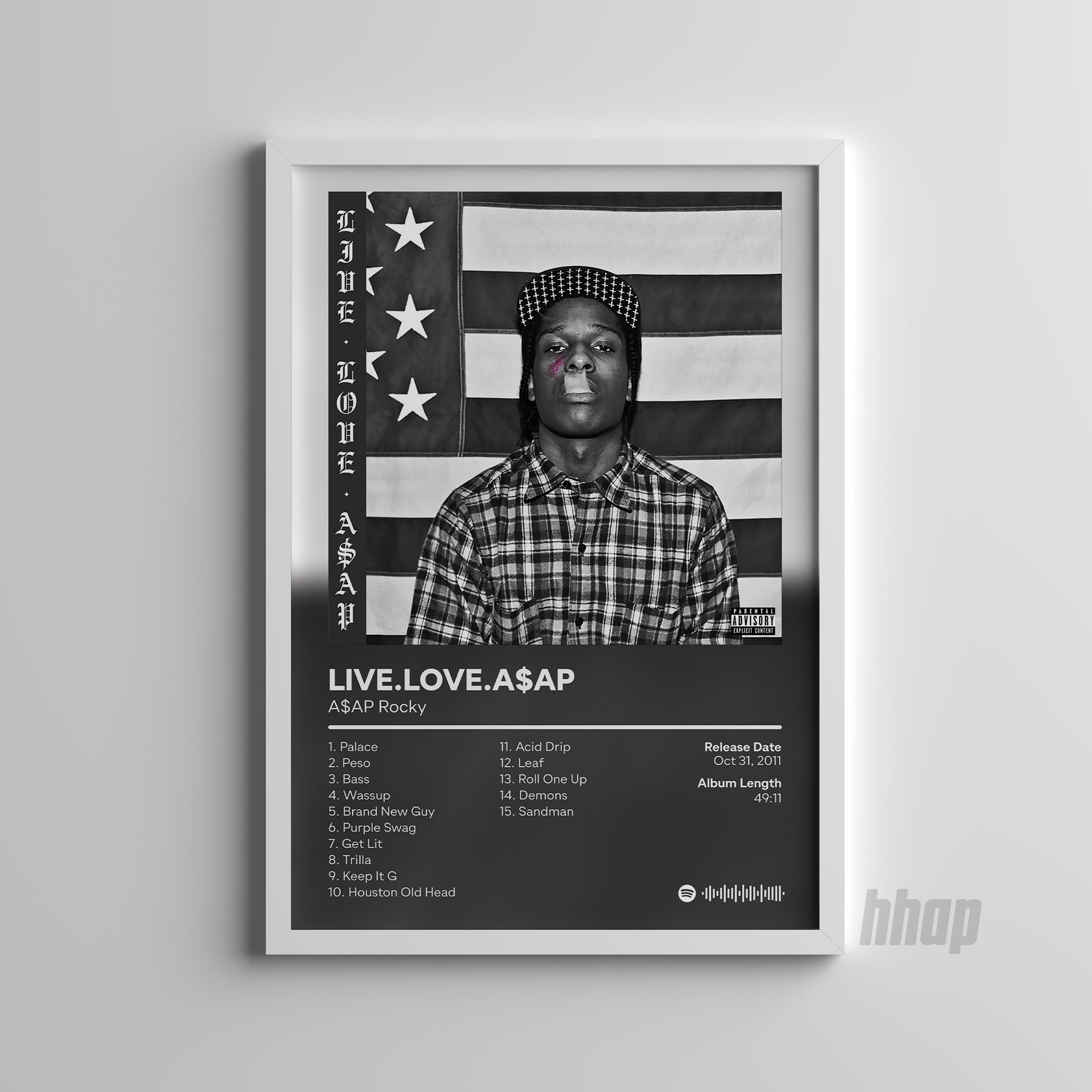 Asap Rocky Wassup Album Art