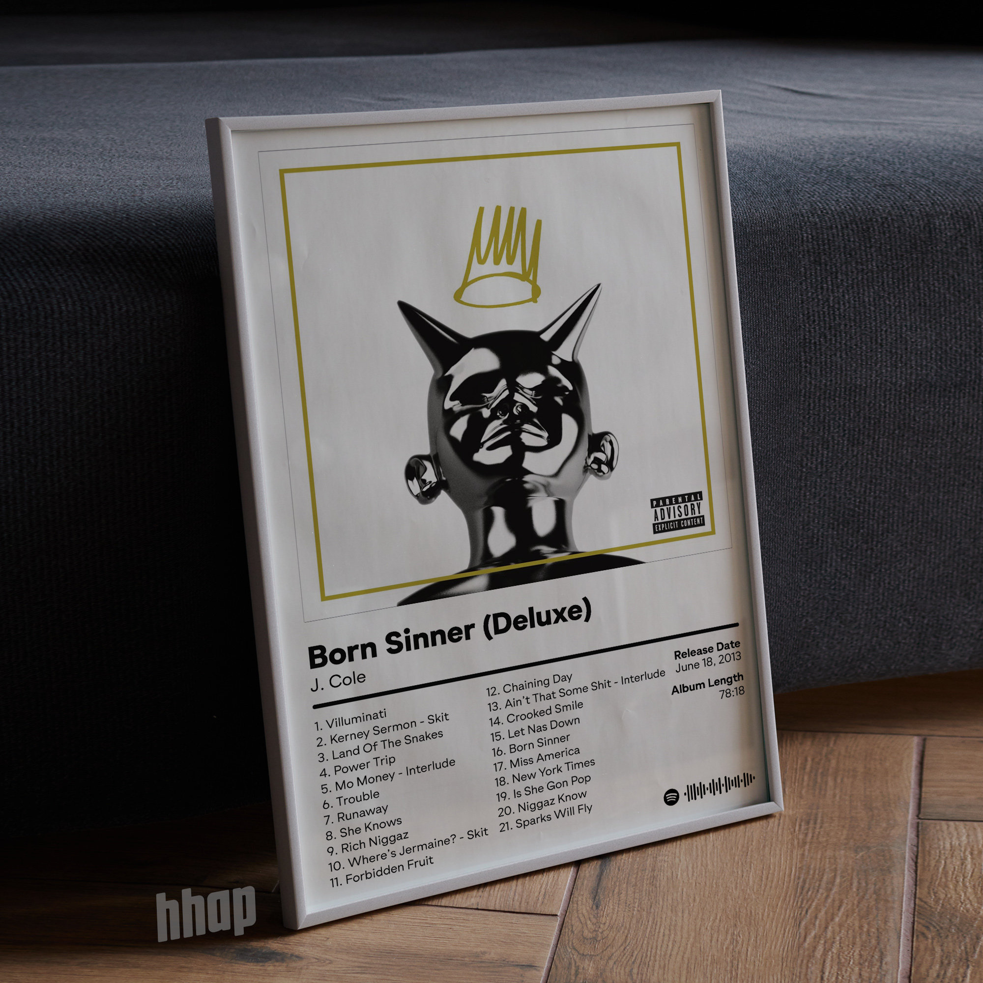 J Cole Born Sinner Deluxe