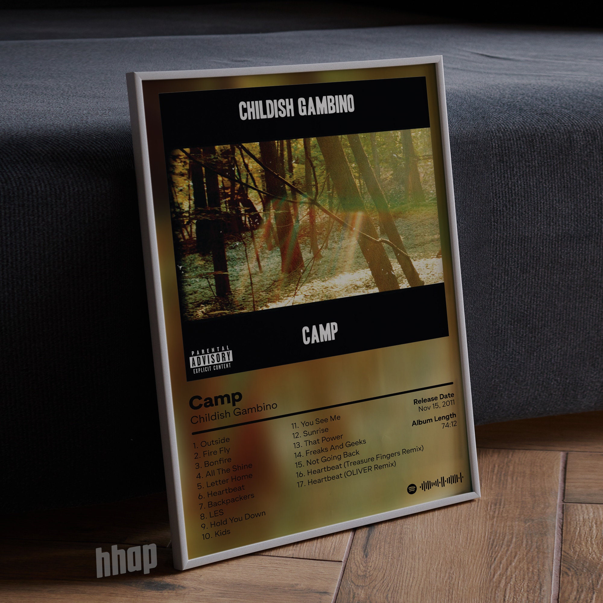 Childish Gambino Camp Album Cover