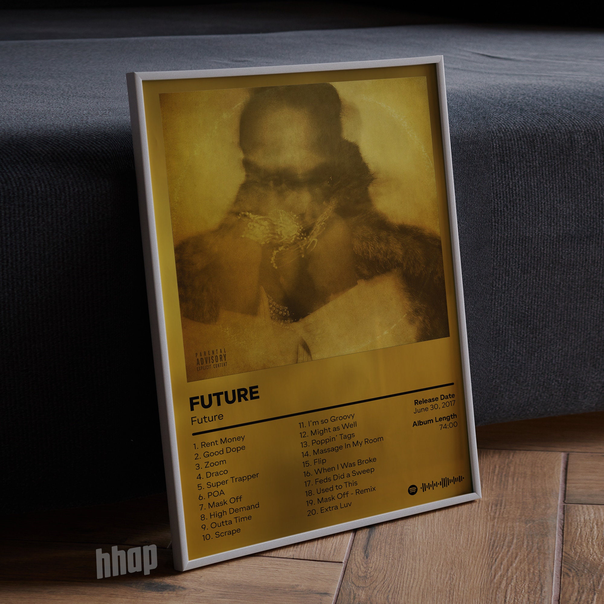 Future - FUTURE - Hip Hop Album Print - Album Poster sold by Walrus ...
