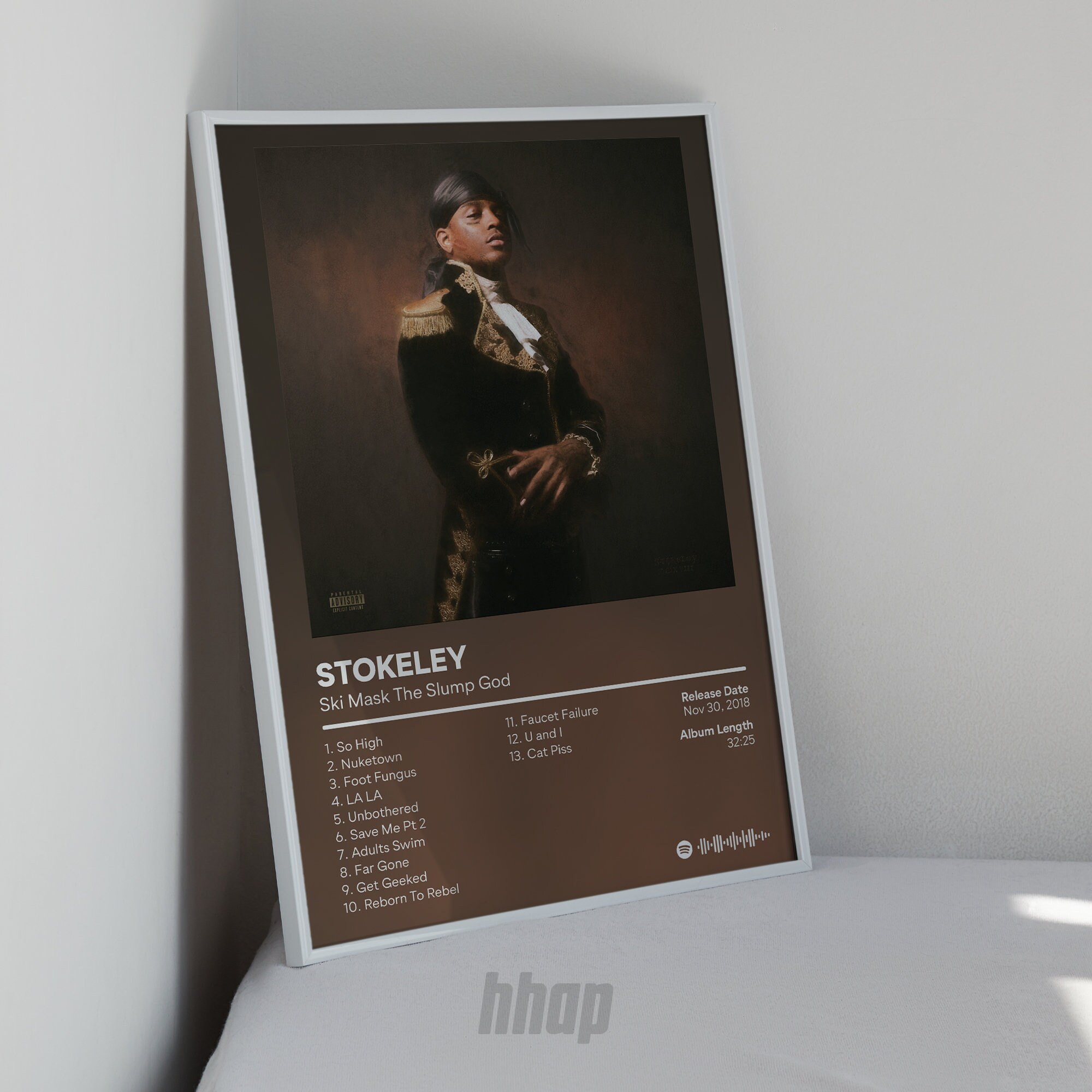 Ski Mask The Slump God - Stokeley - Album Poster