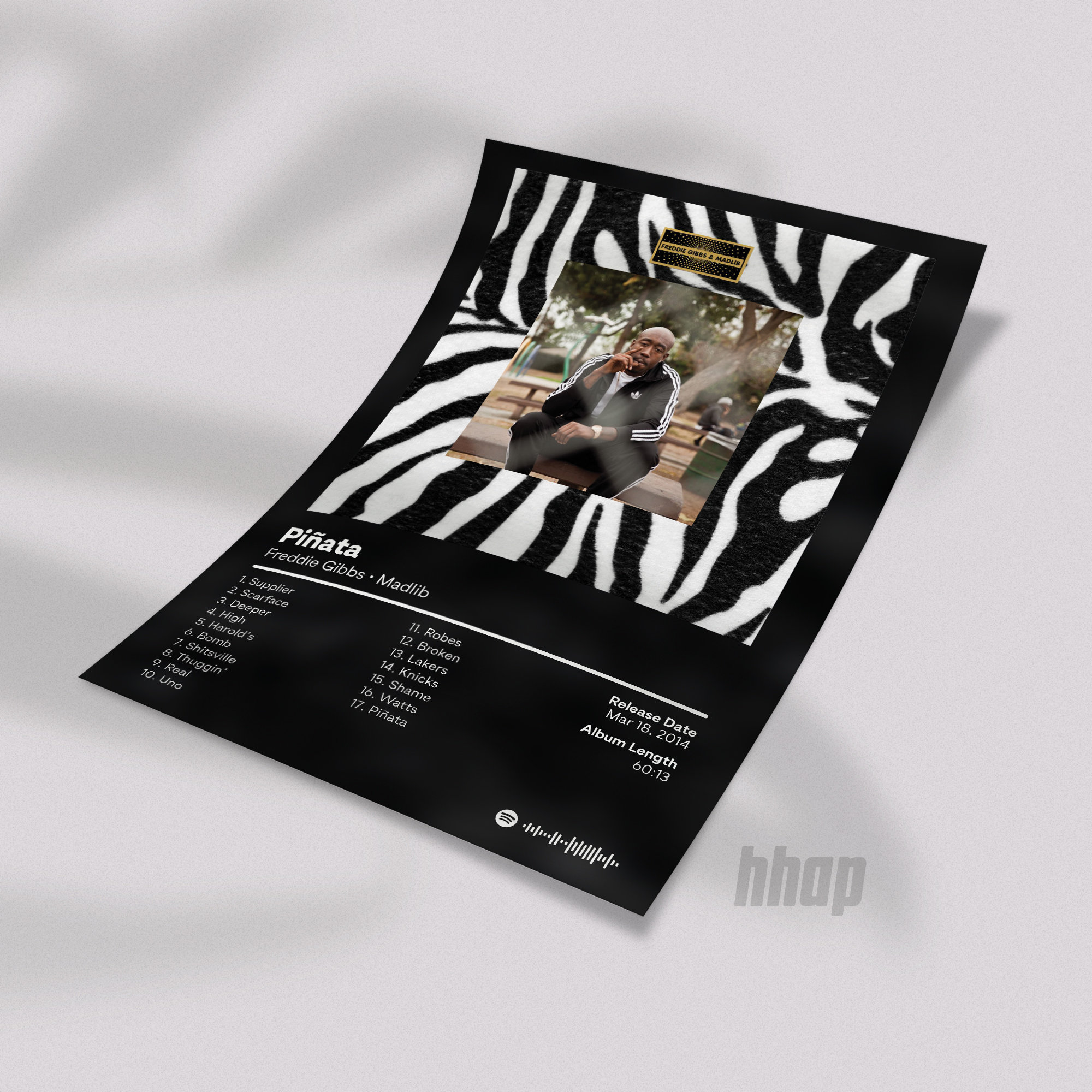 Freddie Gibbs & Madlib - Pinata - Album Poster sold by Sherry Coral ...