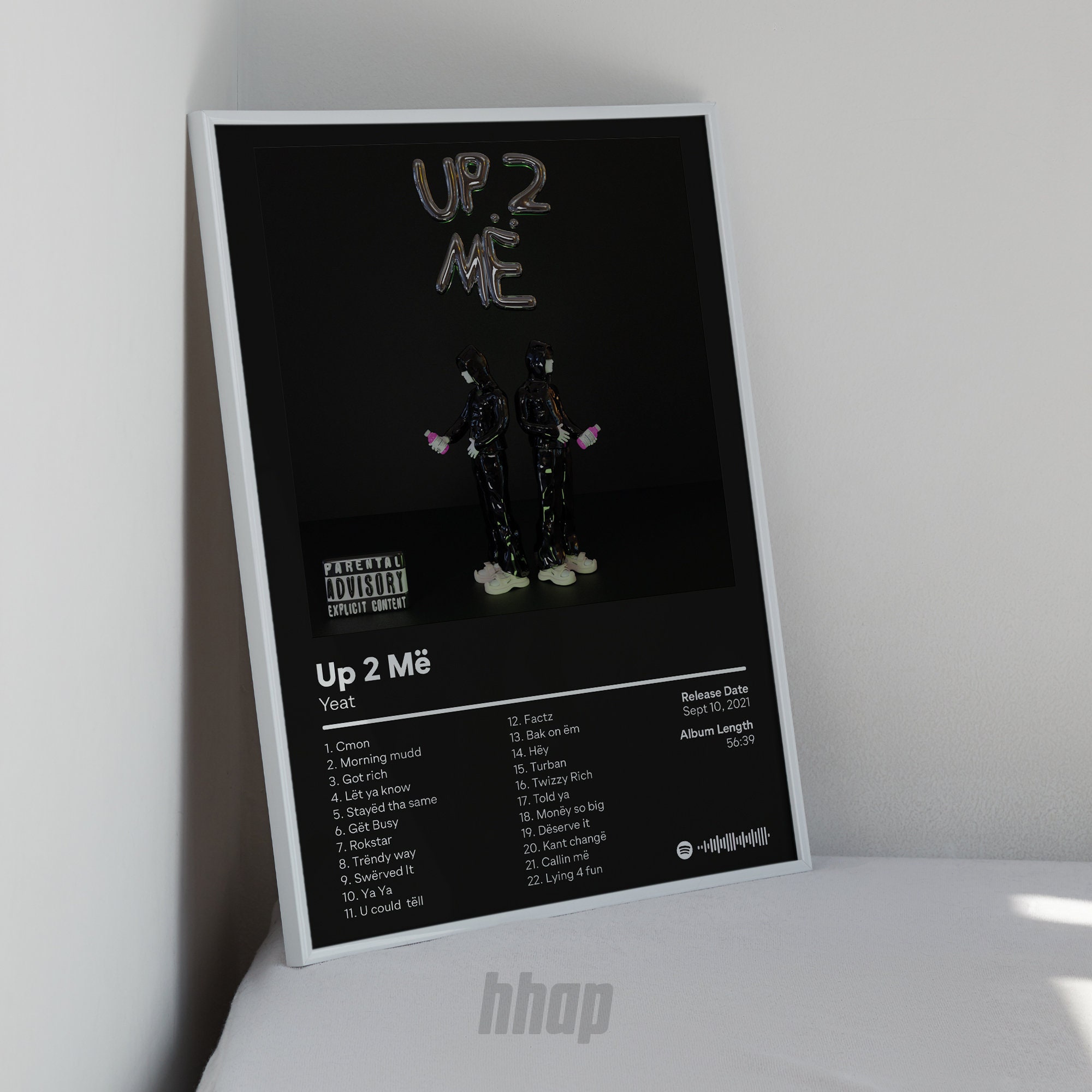 Yeat - Up 2 Me - Album Cover Poster