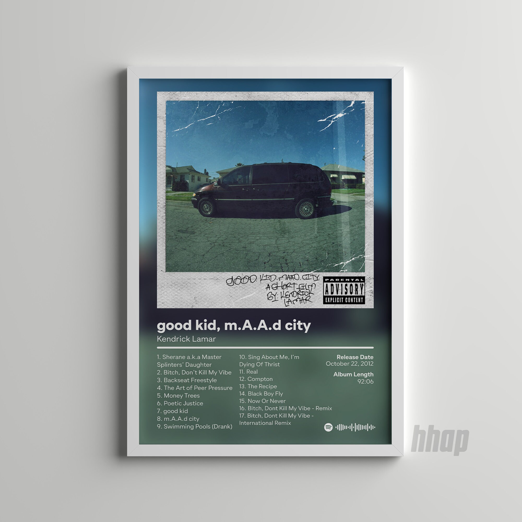 Kendrick Lamar The Recipe Album Cover