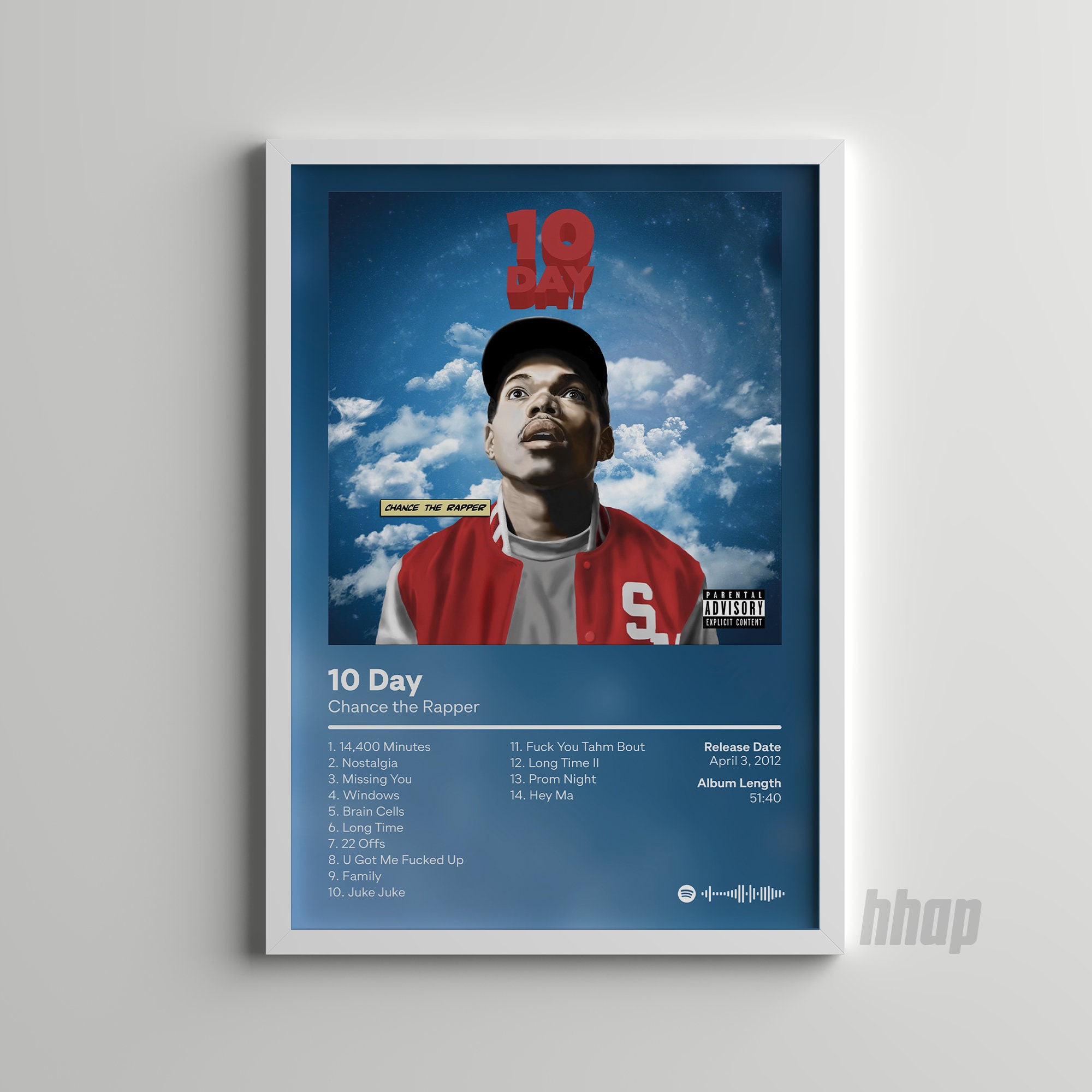 Chance The Rapper 10 Day Tracklist