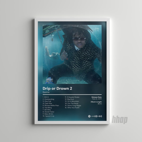 Album Cover Posters Gunna - Etsy