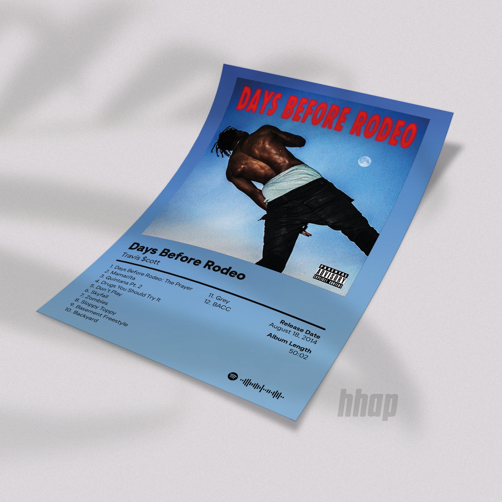 Travis - Days Before Rodeo - Album Poster sold by Sindhi | SKU 41616234 ...