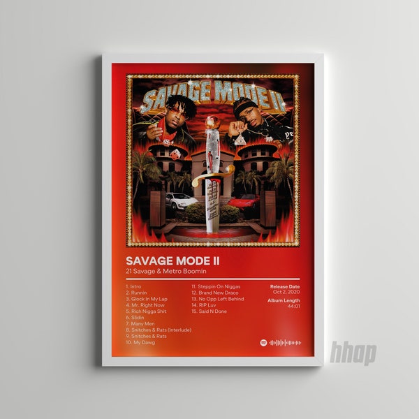 Savage Mode 2 Poster - Etsy