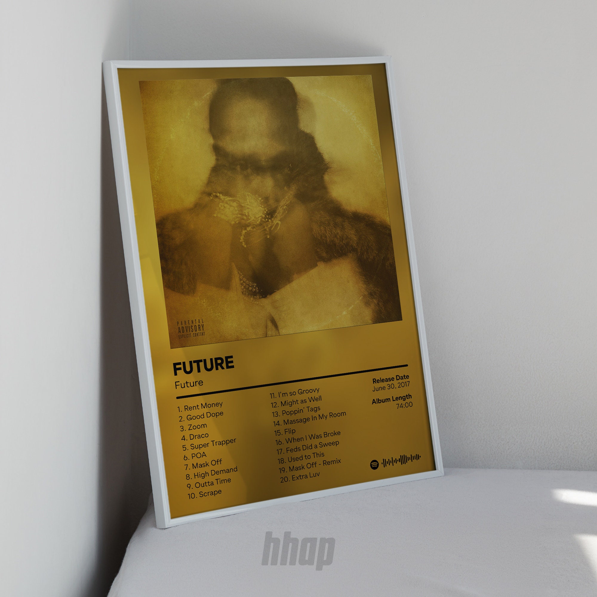Future - FUTURE - Hip Hop Album Print - Album Poster sold by Walrus ...