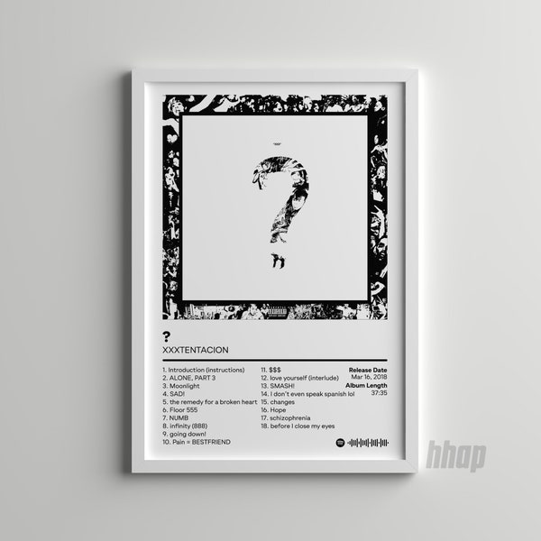 Xxxtentacion Wall Art Etsy