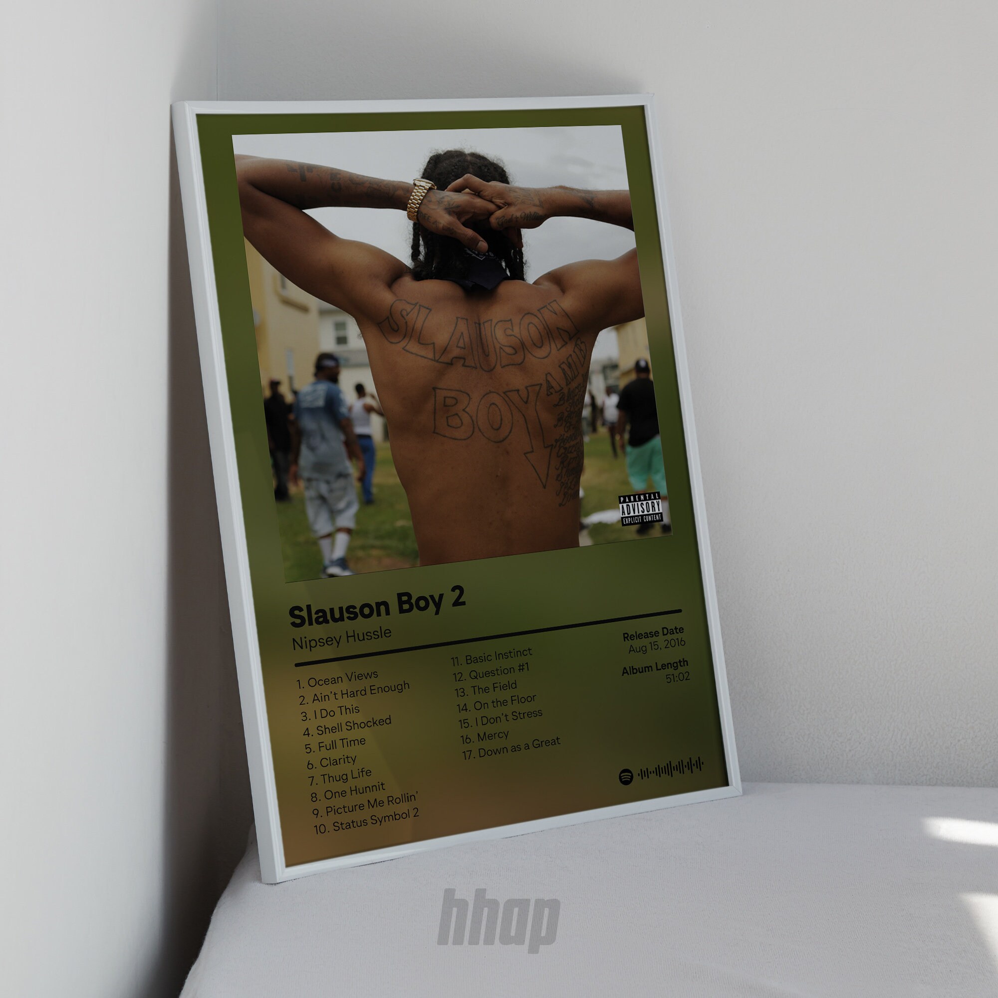 Nipsey Hussle - Slauson Boy 2 - Album Poster sold by Ardelia Flinch ... Nipsey Hussle - Slauson Boy 2 - Album Poster sold by Ardelia Flinch ...